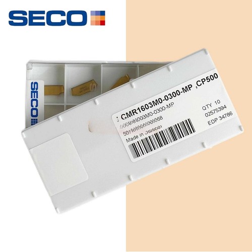 Seco LCMR160404-0400-FT CP500 Carbide Insert OEM CNC Turning Lathe(Box ...