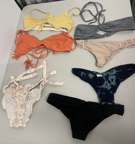 LOT of Bikini Pieces Tops & Bottoms Beach Swimming String Women's OCEAN ...