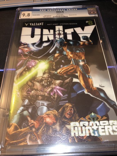 UNITY #8 : Wraparound Chromium Variant Cover. High-Grade 9.8 CGC ...