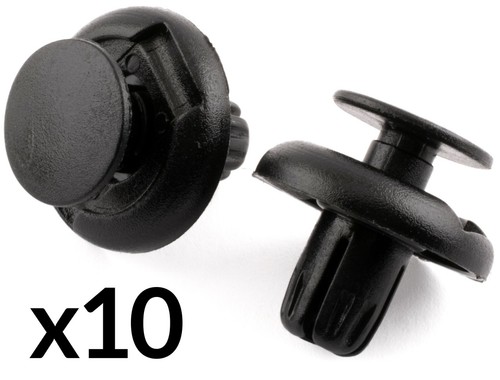 10x Clips For Honda Civic CRV Accord Front Grill Grille Upholstery Trim ...