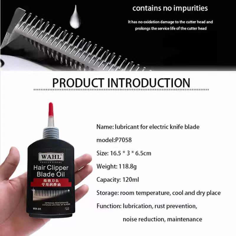 Razor Oil Trimmer Oil Hair Lubricant 120ml Barber Supplies PETADD | eBay