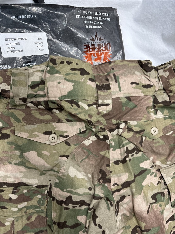 DRIFIRE Fortrex V2 Fire Resistant Combat Pants XL-REG Crye Multicam ...