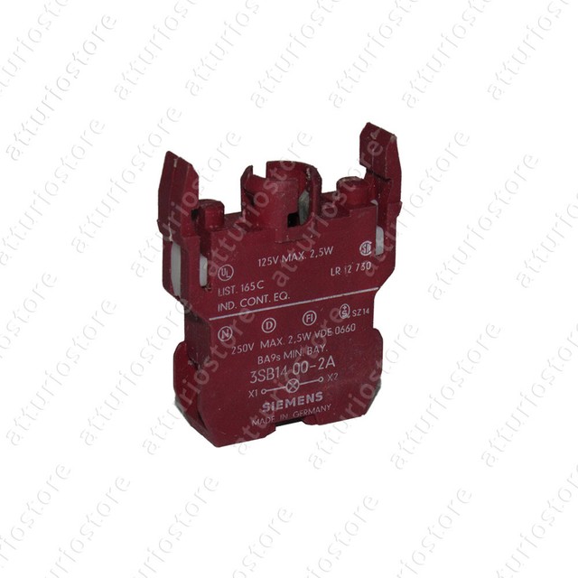 Siemens 3sb1400-0a Contact Block 15a 600vac for sale online | eBay