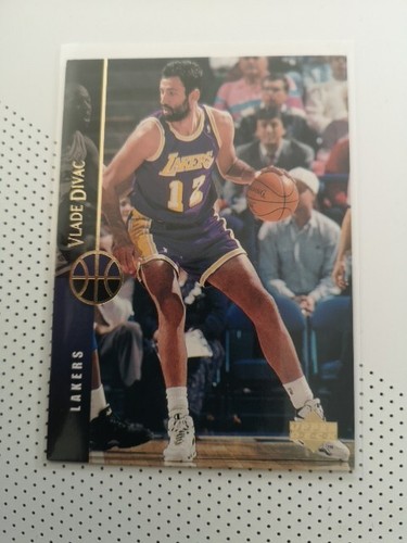 Vlade Divac Lakers Carte Nba Upper Deck Gold 94 95 #135 | eBay