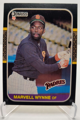 1987 Donruss #411 Marvell Wynne San Diego Padres Baseball Card | eBay