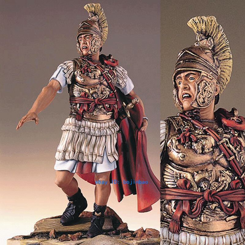 1/18 90mm Ancient Roman Leader Resin Figure Model Unpainted Garage Kit ...