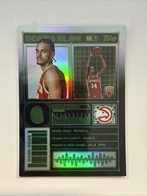 2025-26 Topps Asa Newell Scan and Slam Rookie #223 Target Exclusive | eBay