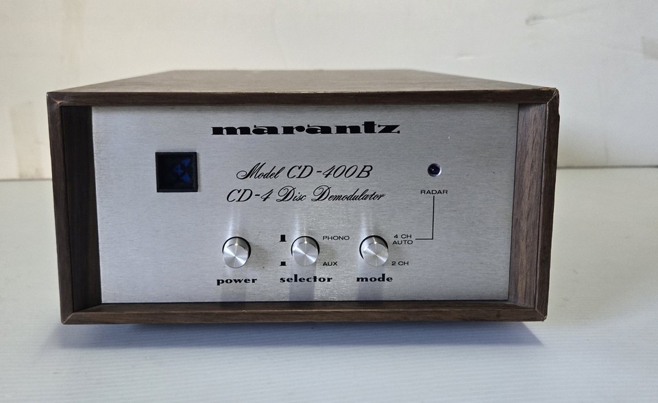 Marantz CD-4 Disc Demodulator Model CD-400B Power On Tested Only | eBay