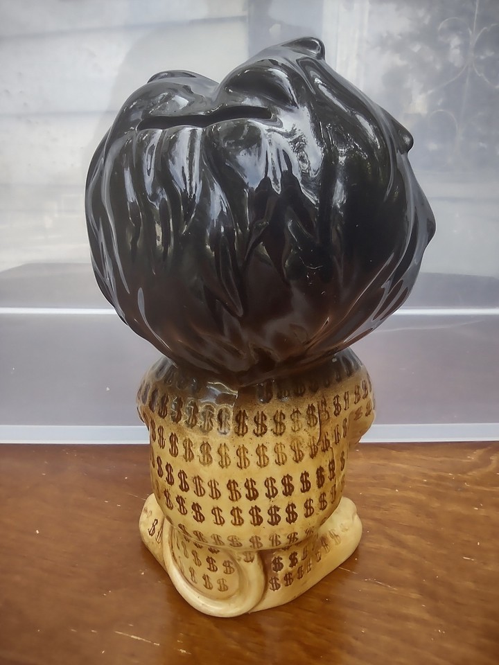 Vintage Hubert Harris Bank Lion Coin Piggybank By Lefton Ceramic | eBay UK