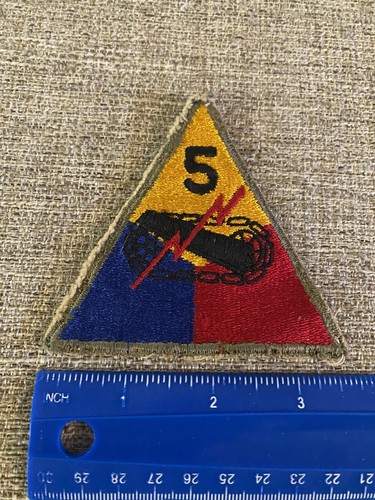 US ARMY 5th Armored Division Regiment Triangle PATCH INV9145 | eBay