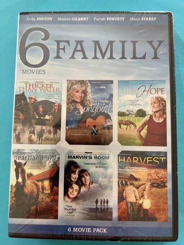 6 Family Movies +Bonus Movie (New Sealed 3 DVD Disc Set) + With Free ...
