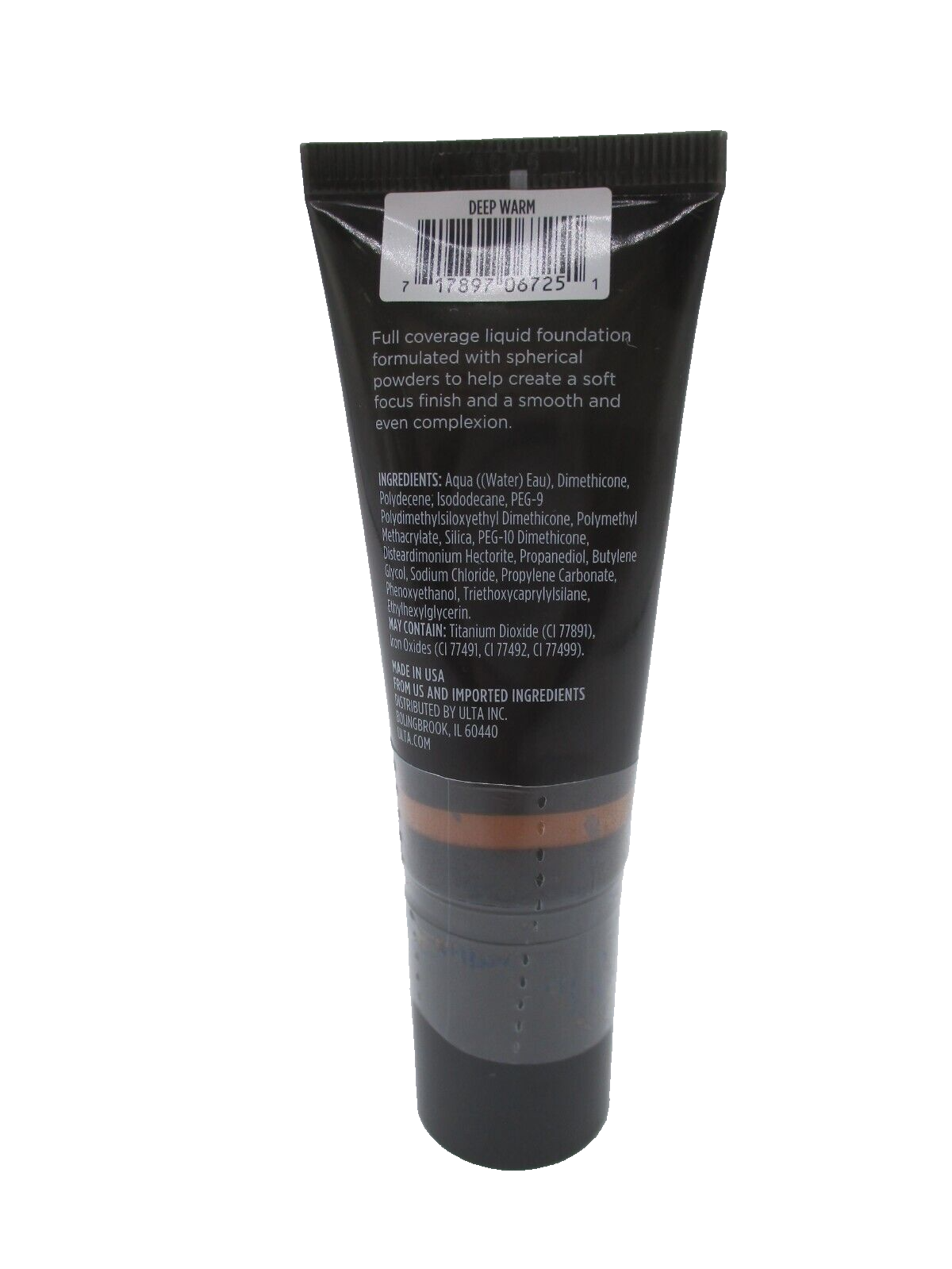 Ulta Beauty HD Full Coverage Liquid Foundation Natural Finis ~ Deep ...