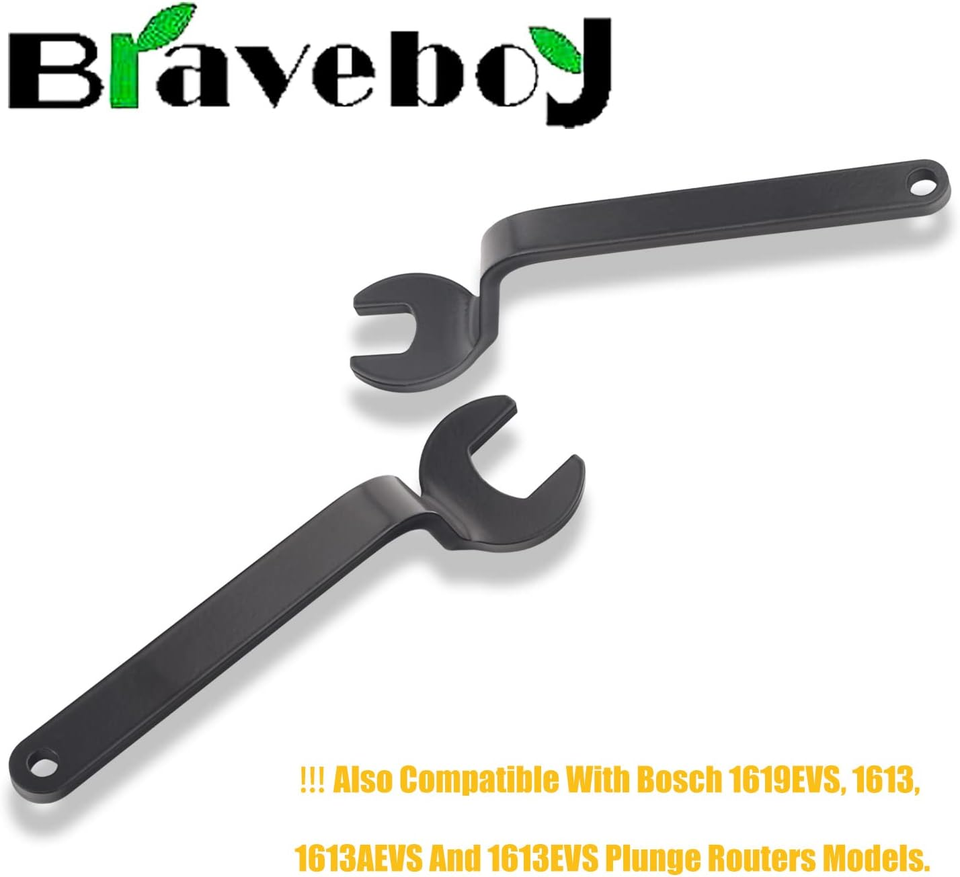 RA1152 Offset Router Wrenches Compatible with Bosch 1619EVS, 1613 ...