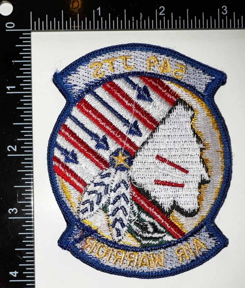 USAF 549th Joint Tactics Training Squadron JTS Air Warrior Patch | eBay