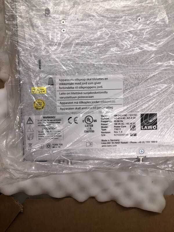 LAWO POWER CORE IP AUDIO I/O & DSP NODE FOR RADIO D-76437 | eBay