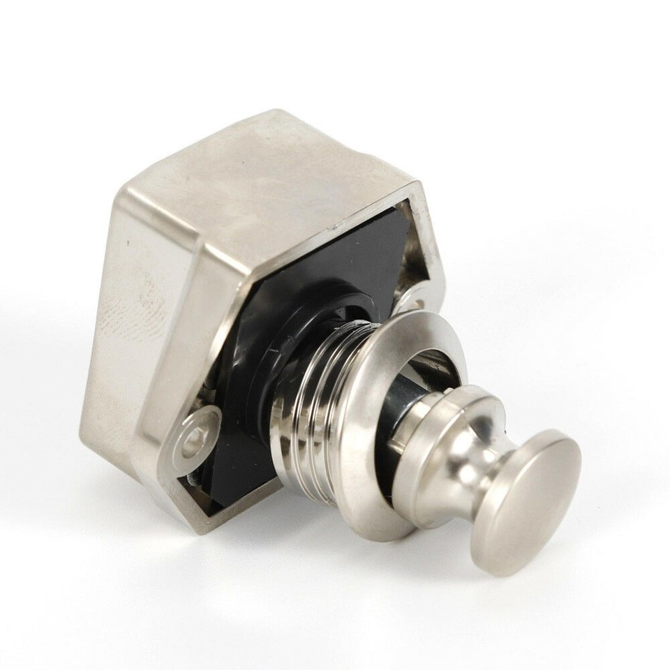 Push Button Catch Pop Up Lock Knob Latch Cupboard Camper RV Caravan ...