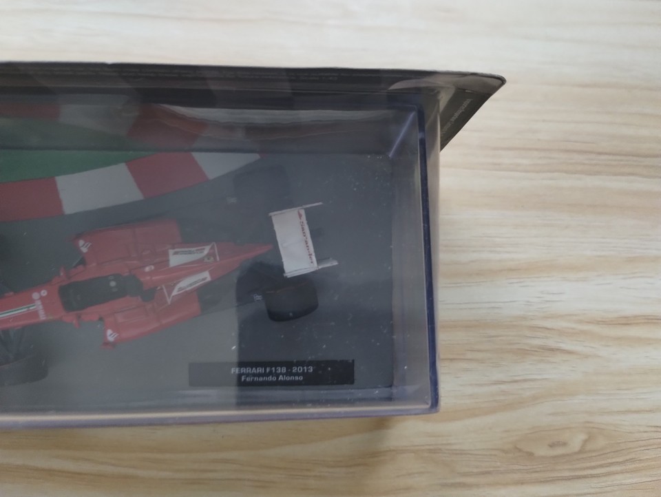 New Panini F1 Car Collection 2013 Fernando Alonso Ferrari F138 1:43 ...
