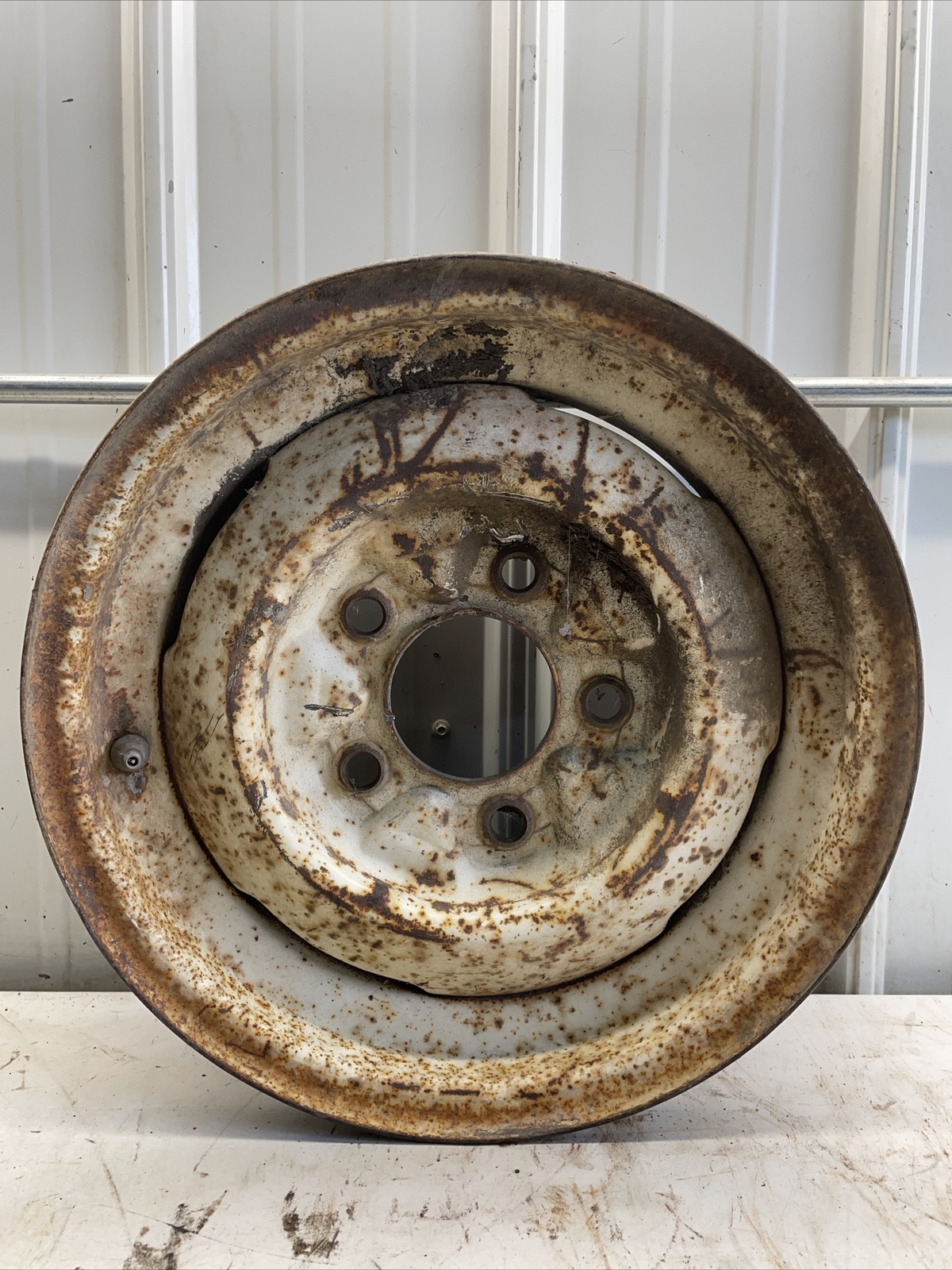 1940s-1950s Ford Smoothie Style Wheel 15x5 5 on 5.5 Original Steel ...
