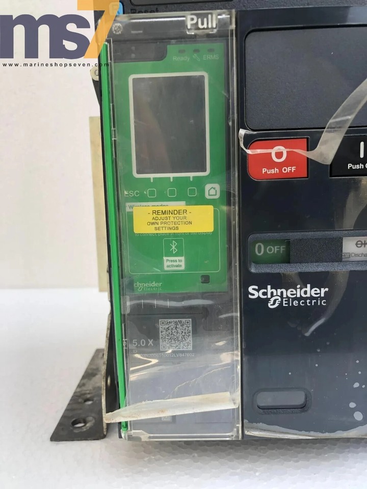 SCHNEIDER ELECTRIC MTZ1-08 H2 800 AMPS ACB CIRCUIT BREAKER MICROLOGIC 5 ...