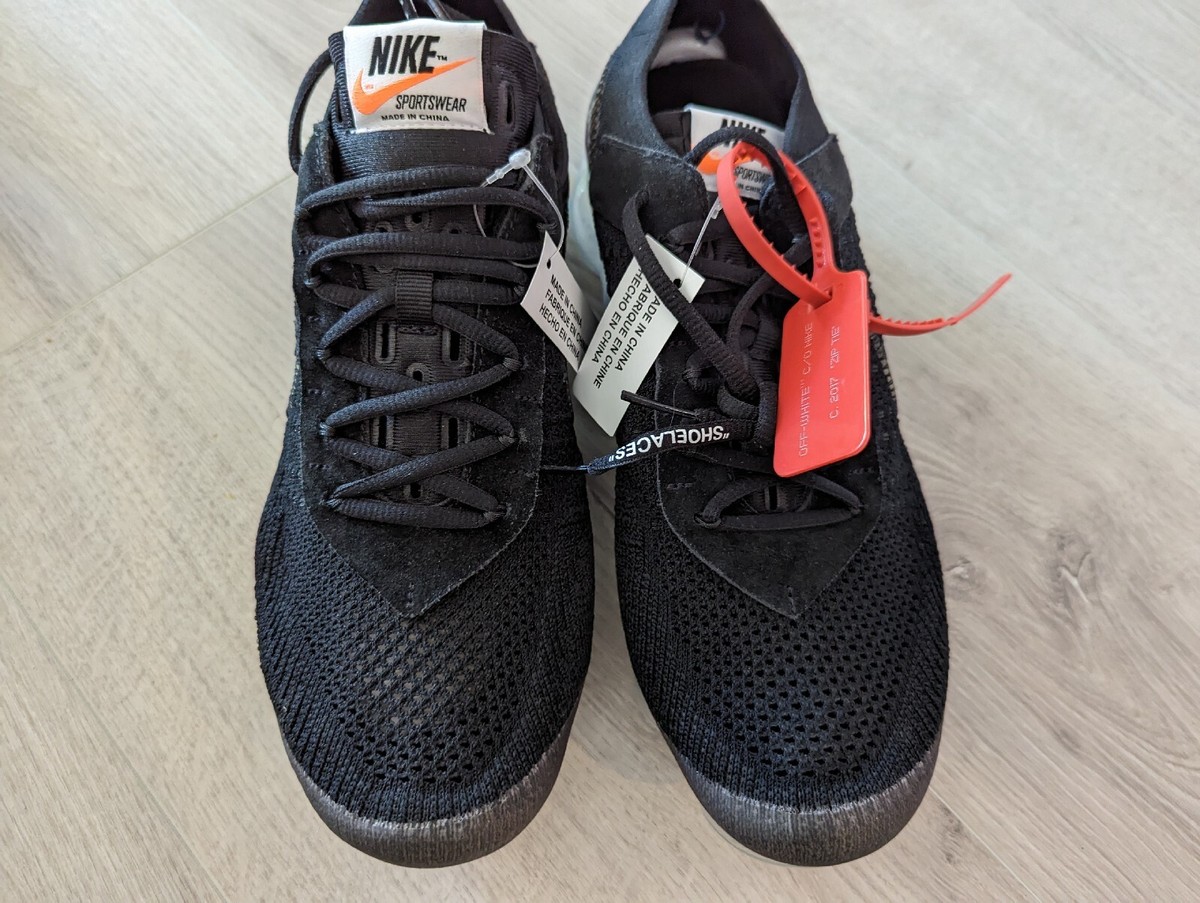 DS NIKE AIR VAPORMAX OG OFF WHITE BLACK sz 11.5 360 1 dunk DS NIKE AIR VAPORMAX OG OFF WHITE BLACK sz 11.5 360 1 dunk
