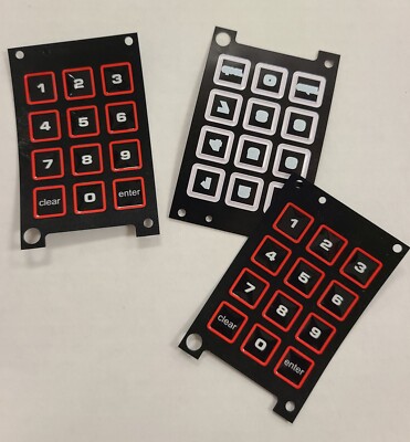 Intellivision 2 Controller Keypad Overlay Repair Part - NEW DESIGN! | eBay