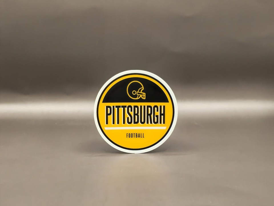 Football Vinyl Decal Stickers Steeler Nation Steel Curtain Pittsburgh ...