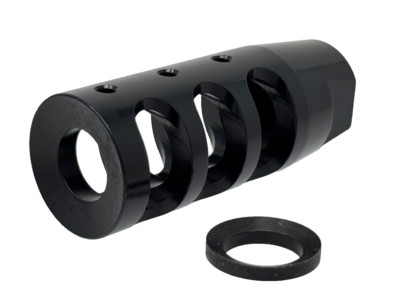 .45-70 5/8x24 TPI Compensator Muzzle Brake USA Made Steel Nitride ...
