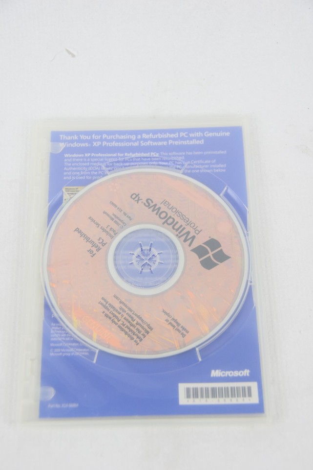 Windows X14-66864 Windows XP Professional Operating System | eBay