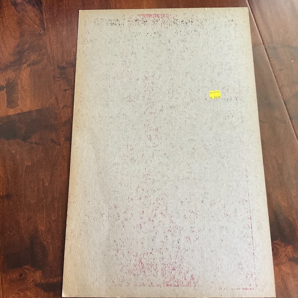 Original Vintage 1976 Bluegrass FESTIVAL Advertising POSTER 22x14 Ralph ...