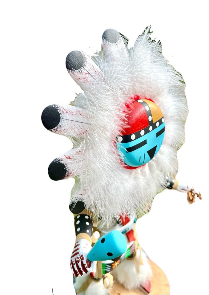 Vintage Authentic Signed Hopi Tawa Sun God Kachina Doll by C.C. Tewia ...