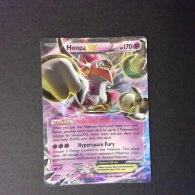 XY71 HOOPA EX - XY Promo Pokemon Card 021619 - NM | eBay