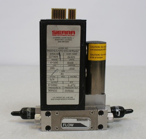 Sierra Instruments Side Trak 860C-L-1-OV1-SV1-E-V1-S1 Mass Flow ...