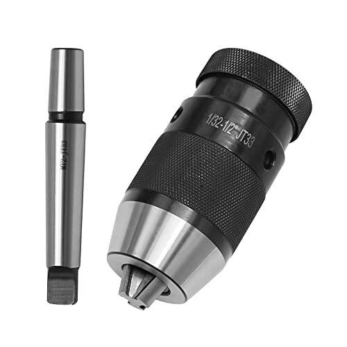 1/32" -1/2" JT33 Chuck MT2-JT33 Drill Chuck Adapter R8 Keyless Chuck | eBay