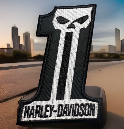 🔥 Harley Davidson Motorcycle 4” Embroidered Iron On Patch Biker MC ...