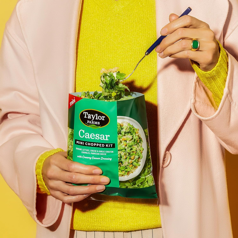 Taylor Farms Caesar Mini Chopped Salad Kit 4.42Oz | eBay
