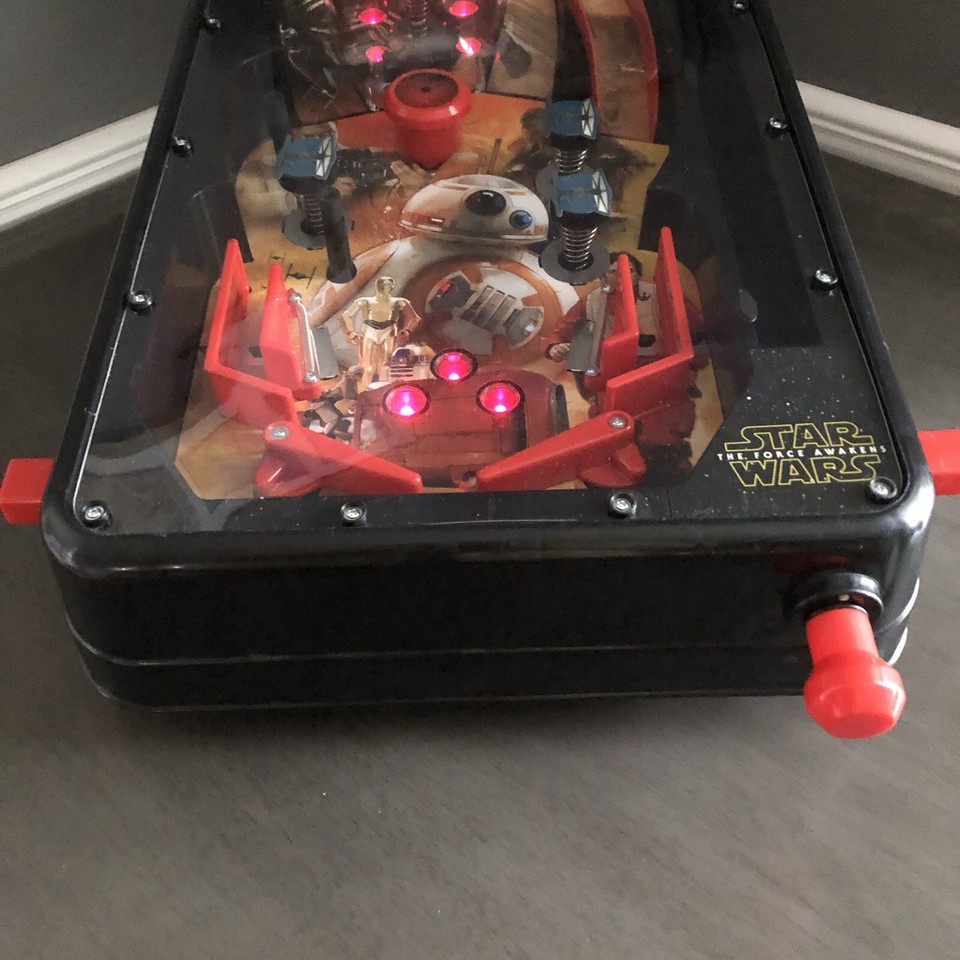 STAR WARS Pinball Machine, THE FORCE AWAKENS Electronic Free Standing ...