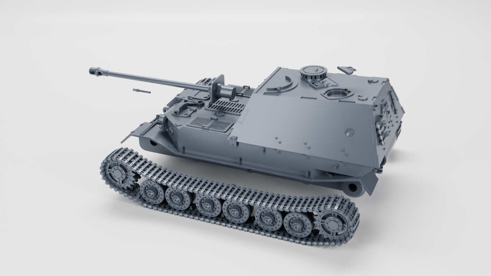 Wargame 3D Miniatures WW2 German Panzerjager Tiger (P) Elefant Tank ...