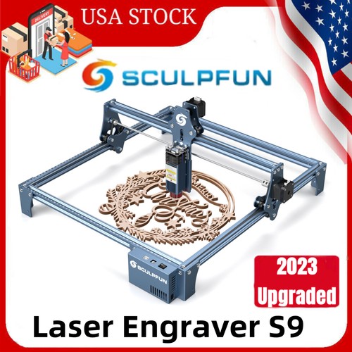 Upgraded SCULPFUN S9 90W Effect Laser Engraving Cutting Machine 410 ...