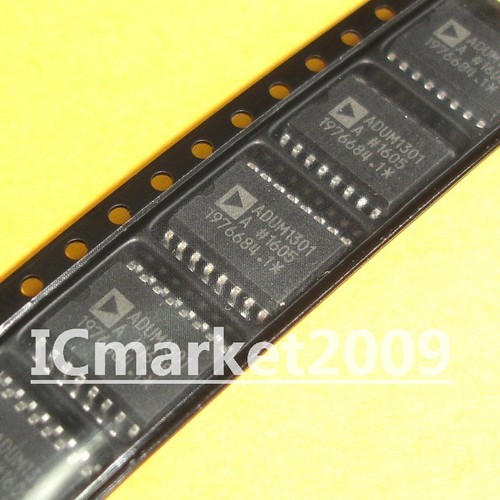 10 PCS ADUM1301ARWZ SOP-16 ADUM1301 ADUM1301A Triple-Channel Digital ...