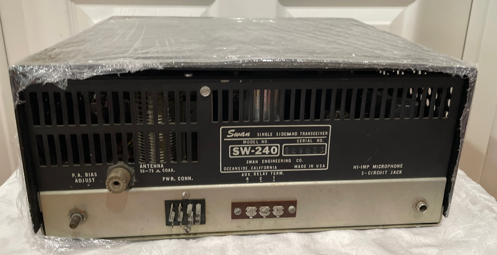 SWAN SW-240 SINGLE SIDEBAND TRANSCEIVER | eBay