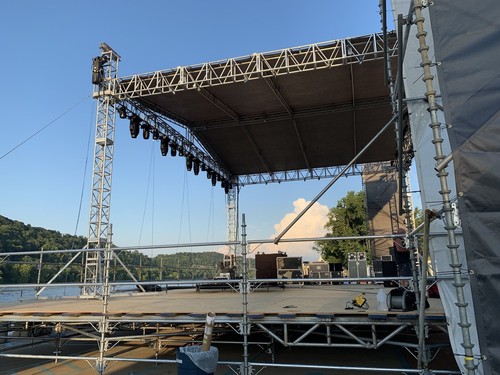 Applied Concert Stage, Video, Stage Roof, Line Array, Sound System ...