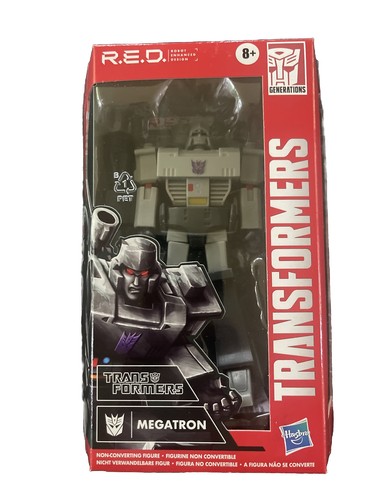 Transformers R.E.D. 2020 Megatron 6” Action Figure Hasbro Red New ...