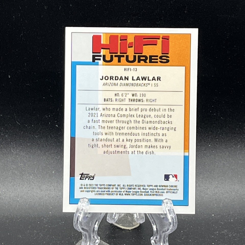 2022 Bowman Chrome Hi-Fi Mega Jordan Lawlar R17077 | eBay