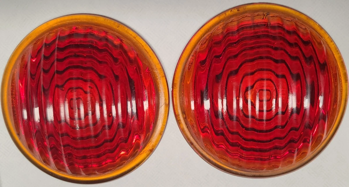 Old Car Tail Light Lenses