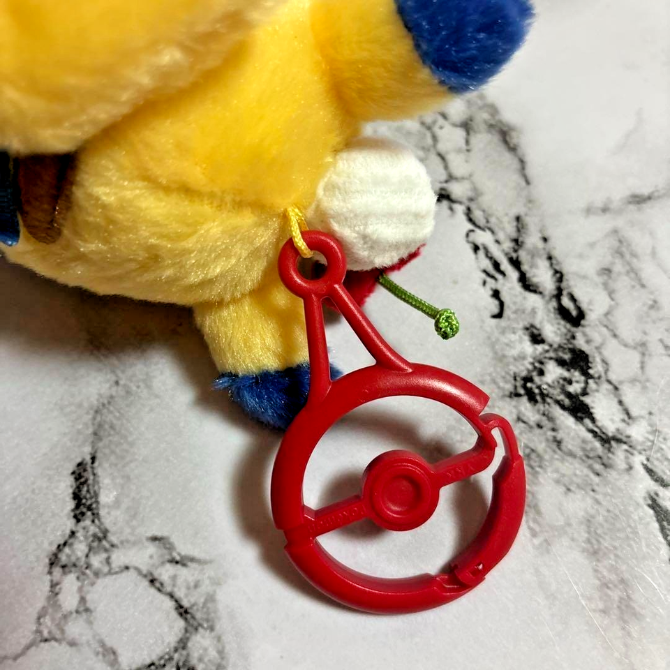 Pikachu Plush Key Chain PIKACHU DINER Heart From Pokemon Center Japan ...