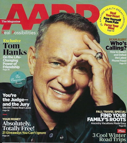 AARP Magazine October/November 2019, Tom Hanks Cover | eBay