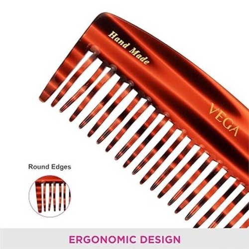 Vega Handmade Comb - Large De-tangling HMC-21 1 Pcs | eBay