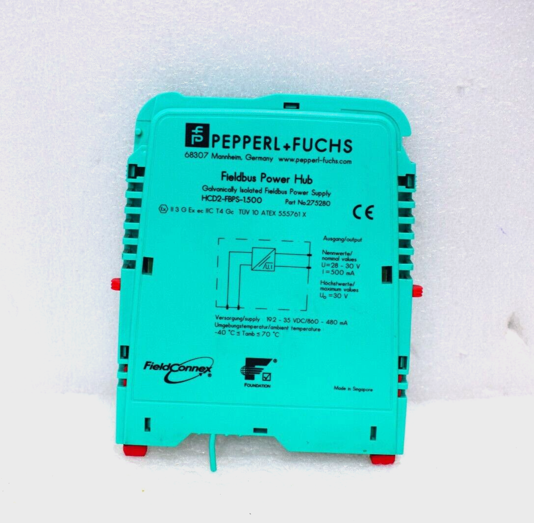 PEPPERL+FUCHS HCD2-FBPS-1.500 FIELDBUS POWER HUB P/N: 275280 | eBay