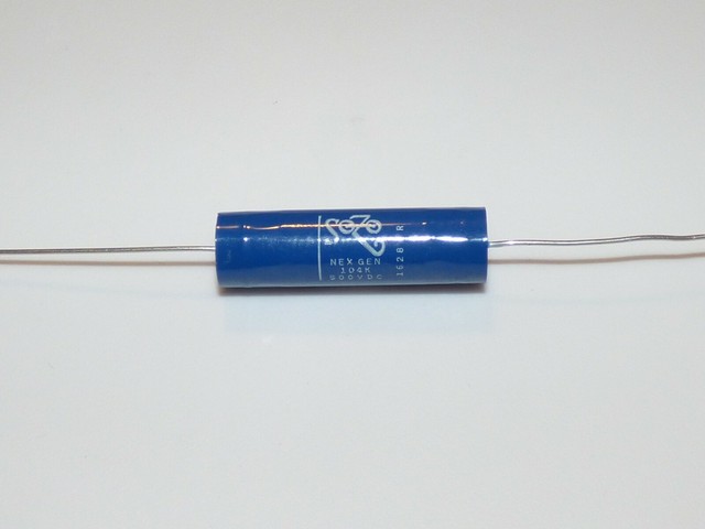 .1uf SOZO 500v NexGen Blue Molded Vintage Guitar Amplifier Capacitor ...