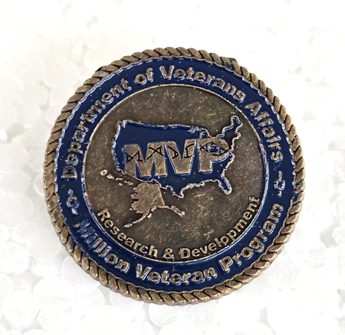 Department of Veterans Affairs MVP Million Veteran Program Lapel Pin 1. ...
